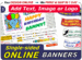 Online Banners FAST & CHEAP | 1 Day Banner