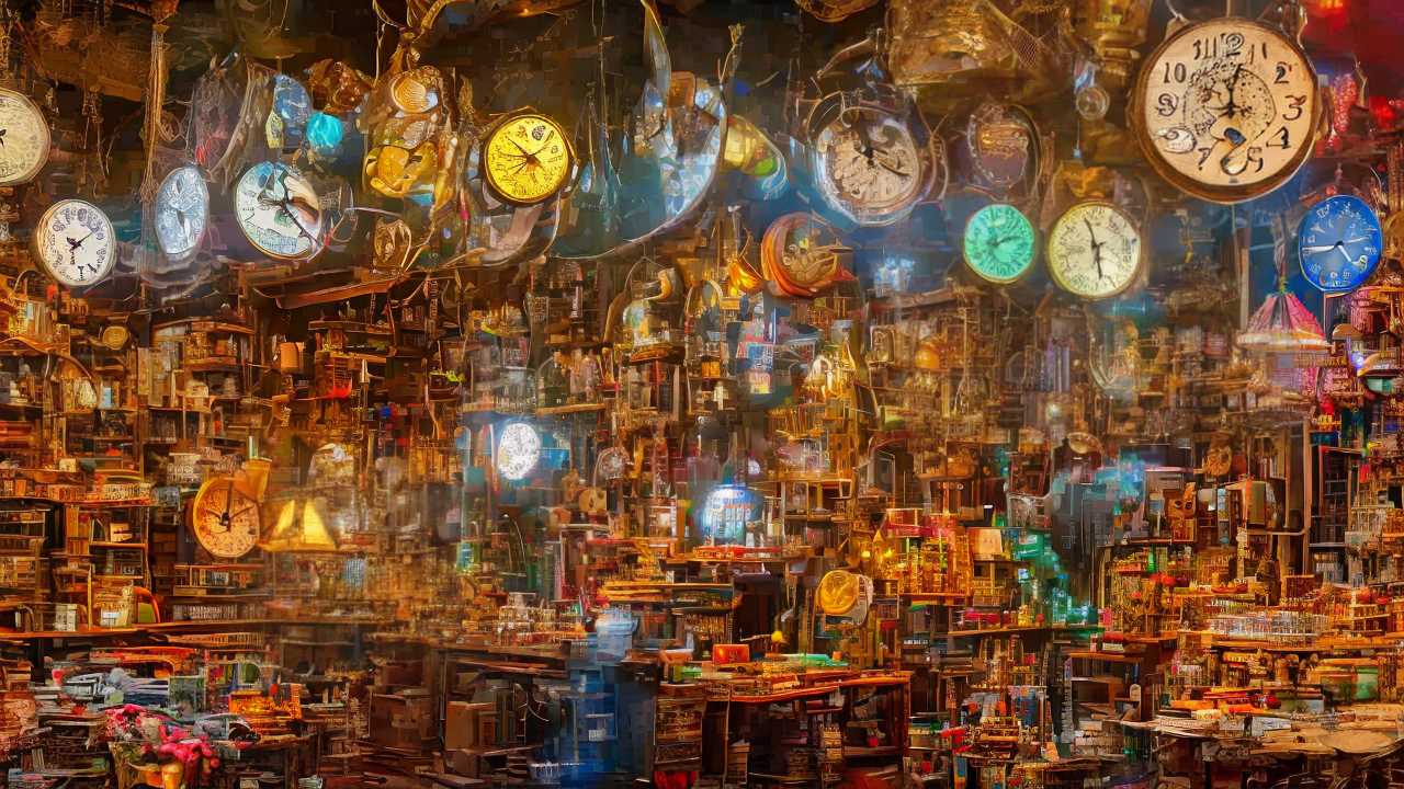 Clock Repair Shop Local Promotion Ideas Using Banners